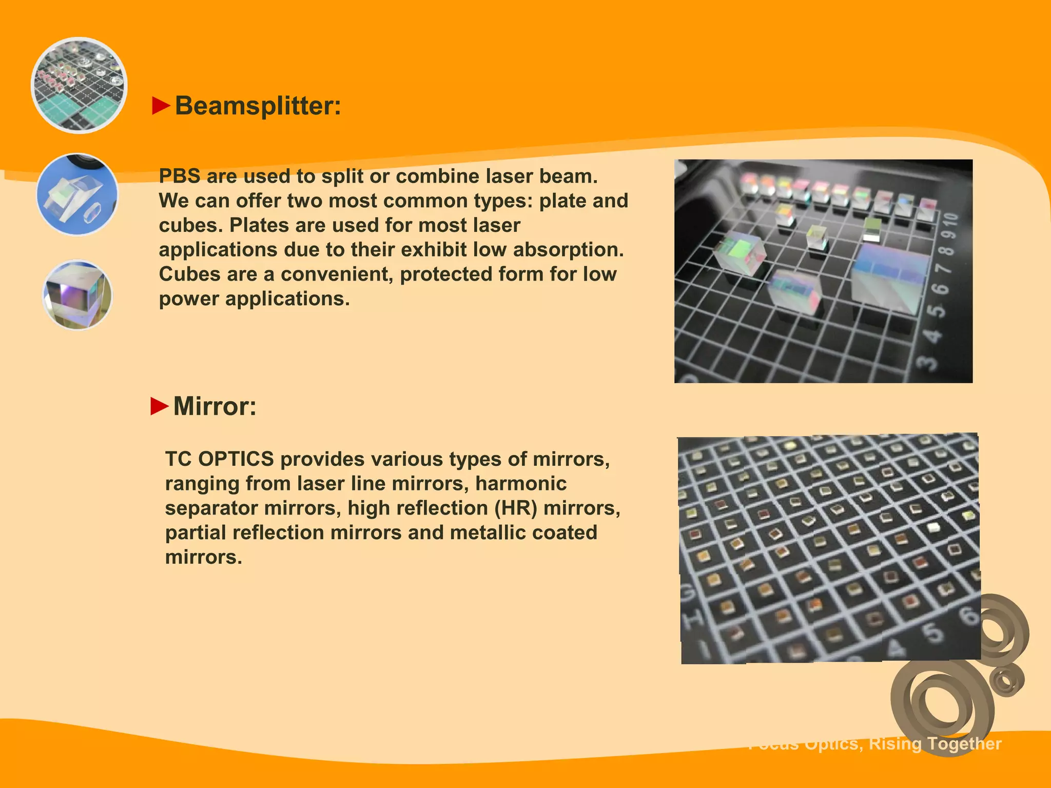 Tc optics co.,l td. company introduction | PPT