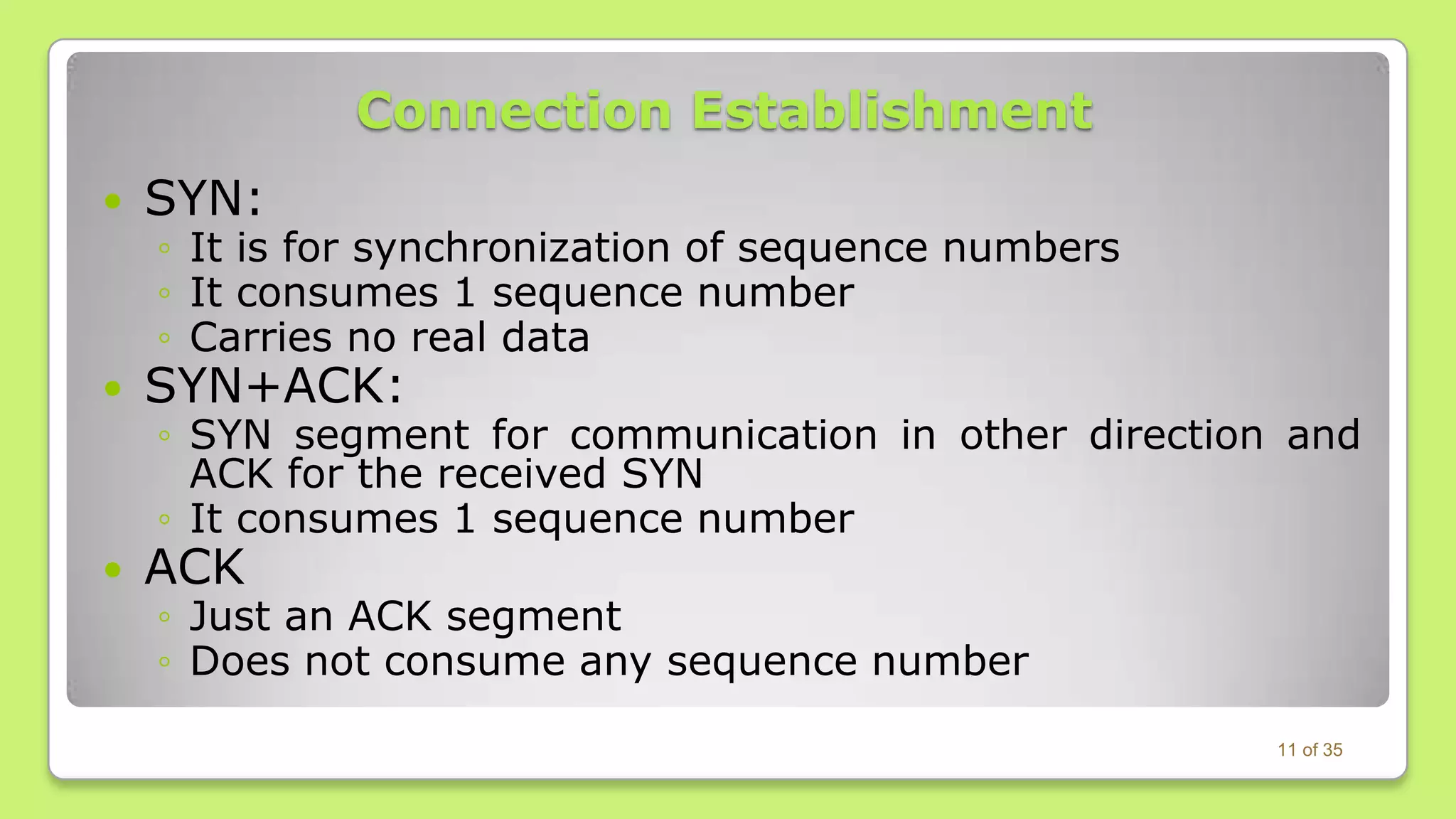 Transmission Control Protocol (TCP) | PPTX