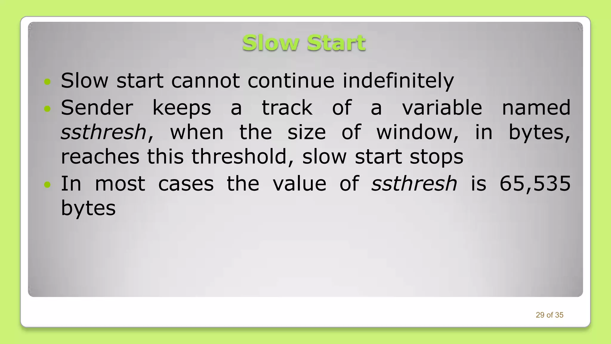 Transmission Control Protocol (TCP) | PPTX