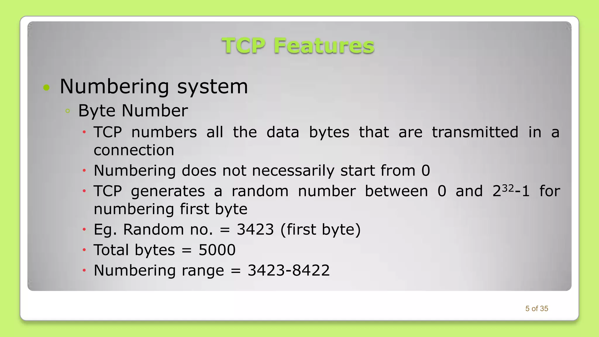 Transmission Control Protocol Tcp Pptx 2890
