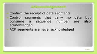 Transmission Control Protocol (TCP) | PPTX