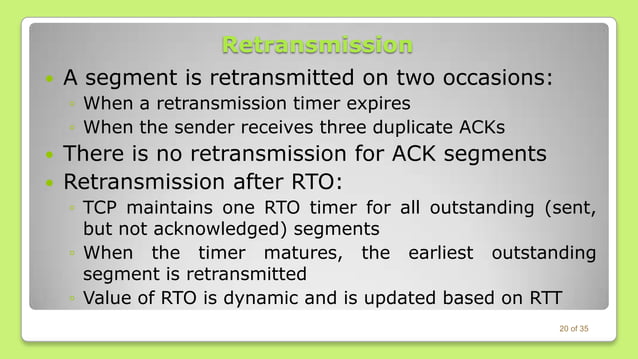 Transmission Control Protocol (TCP) | PPTX