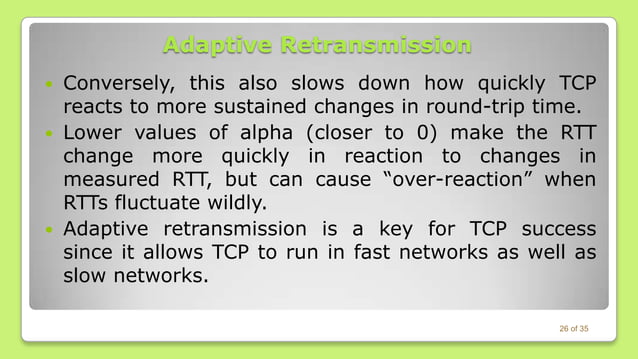 Transmission Control Protocol (TCP) | PPTX