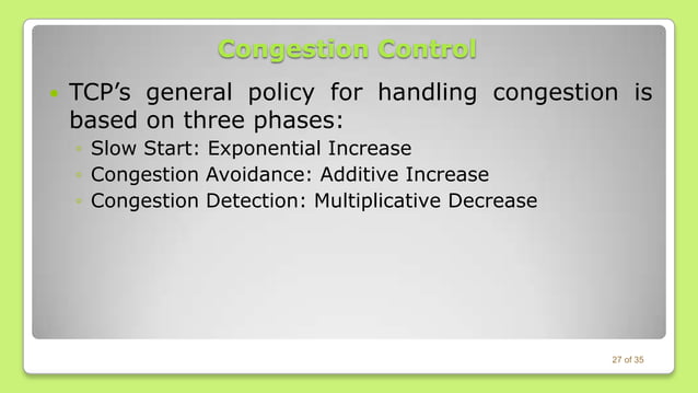 Transmission Control Protocol (TCP) | PPTX