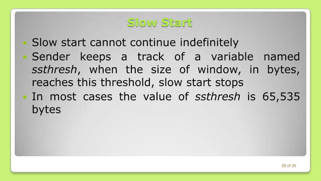 Transmission Control Protocol (TCP) | PPTX