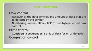 Transmission Control Protocol (TCP) | PPTX