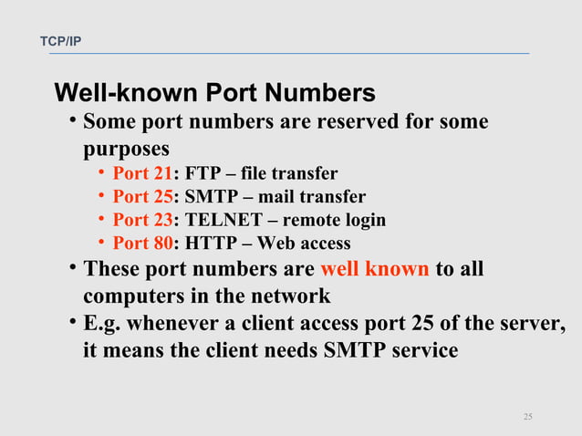 TCP/ IP | PPT | Email | Internet