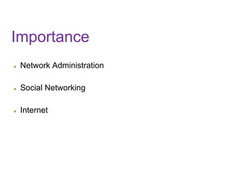 Basic Understanding about TCP/IP Addressing system | PPTX | Computer ...