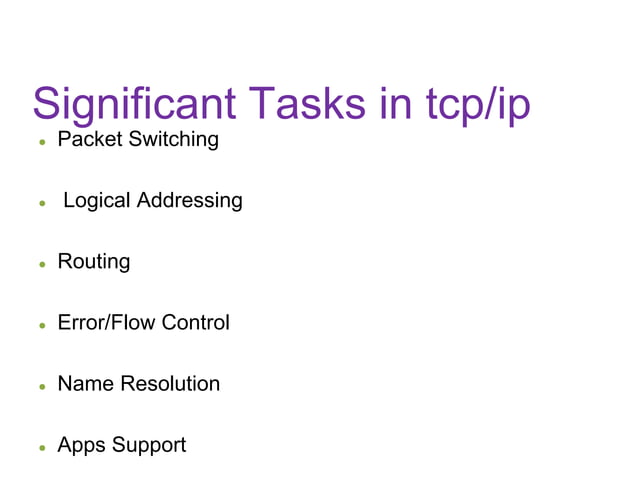 Basic Understanding about TCP/IP Addressing system | PPTX | Computer Networking | Computing