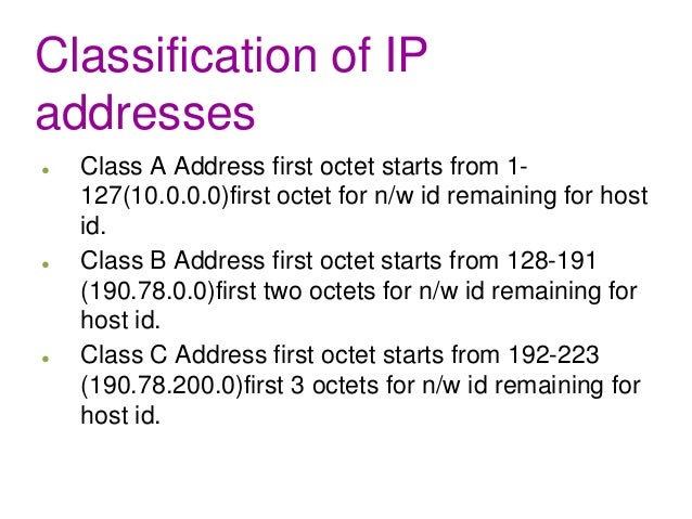 Basic Understanding about TCP/IP Addressing system