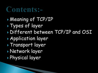 Tcp | PPT