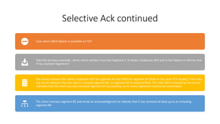 Working of TCP | PPT