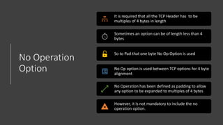 Working of TCP | PPT