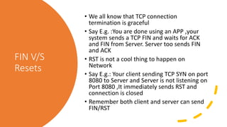 Working of TCP | PPT