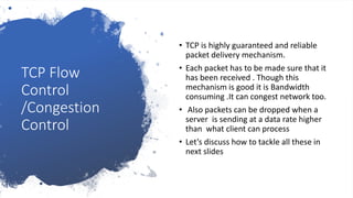 Working of TCP | PPT