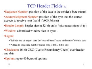 Transmission control protocol ............................... | PPT | Computer Networking ...