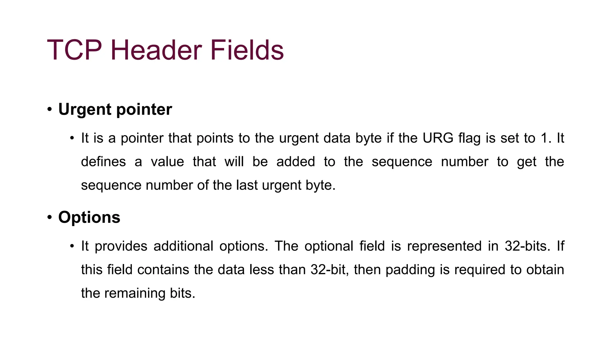 Transmission Control Protocol_ Computer Networks | PPT
