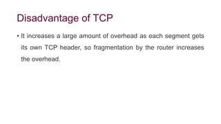 Transmission Control Protocol_ Computer Networks | PPT
