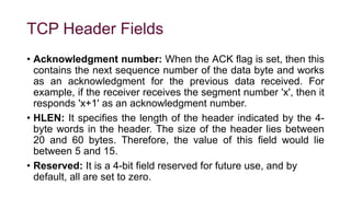 Transmission Control Protocol_ Computer Networks | PPT