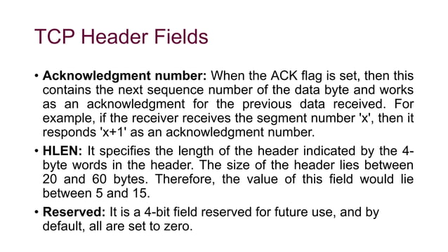 Transmission Control Protocol_ Computer Networks | PPT