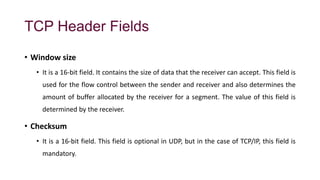 Transmission Control Protocol_ Computer Networks | PPT