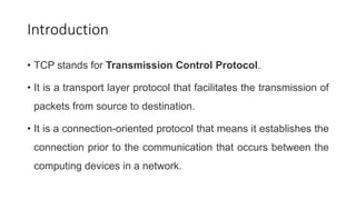 Transmission Control Protocol_ Computer Networks | PPT