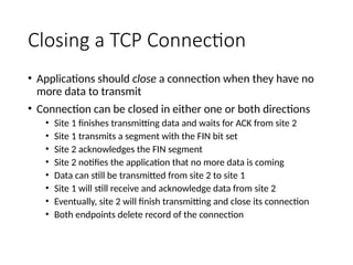 Transmission control protocol _ | PPT