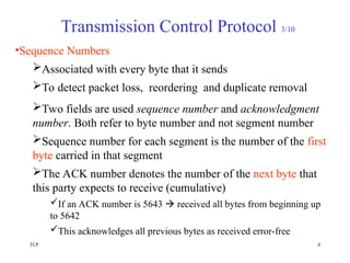 Transmission control protocol _ | PPT
