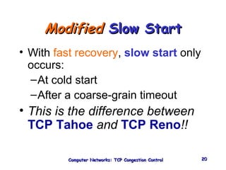 TCP congestion control | PPT
