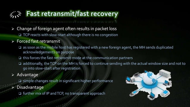 Mobile transport layer - traditional TCP | PPTX | Computer Networking ...