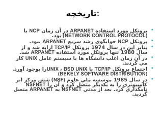 TCP IP description and layering in OSI model | PPT