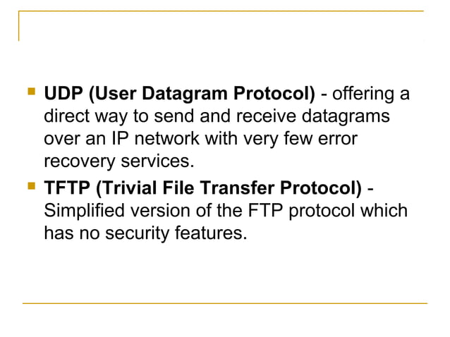 Tcp Ip Network Ppt Ppt