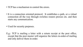 Tcp ip presentation | PPTX