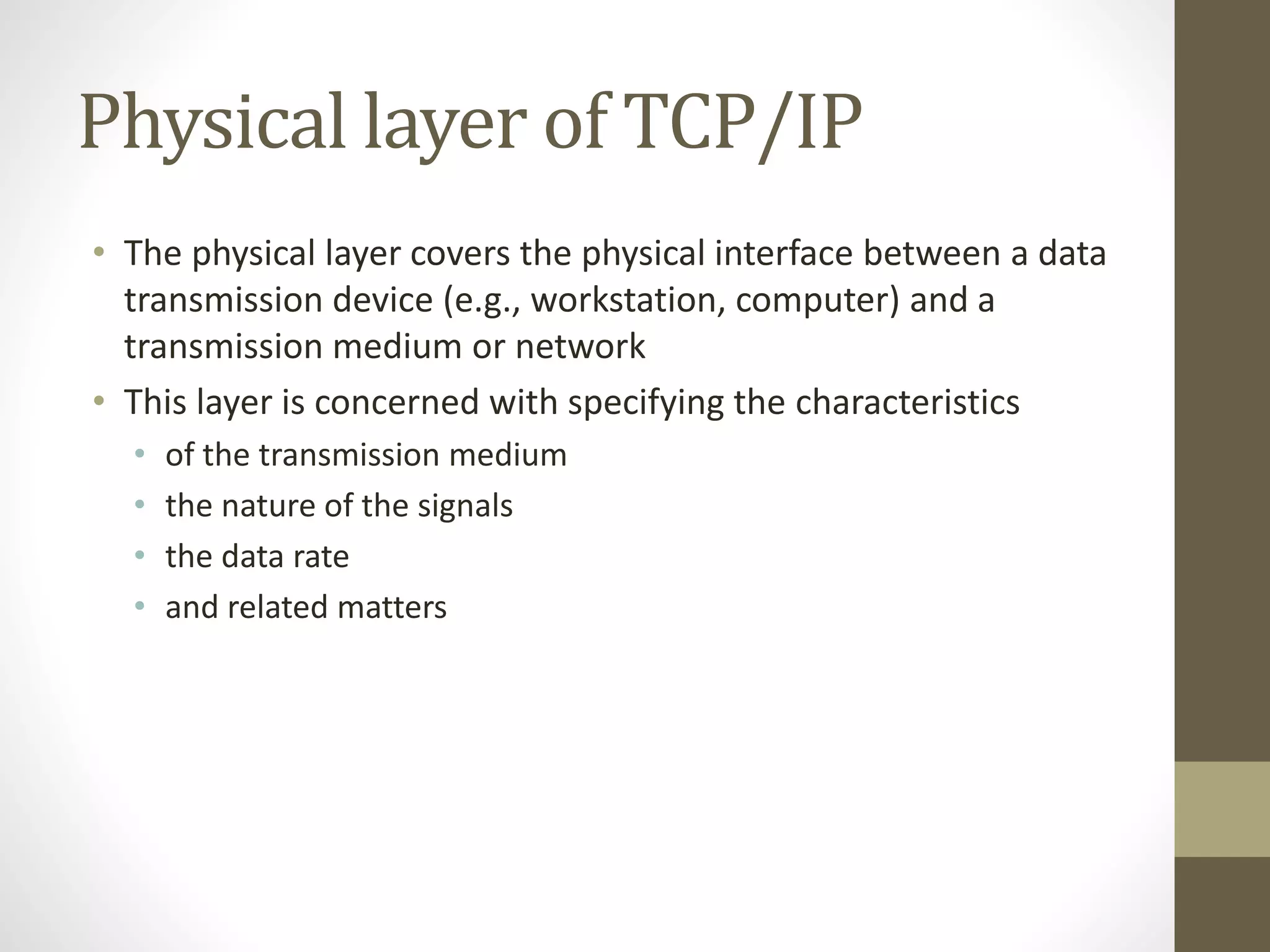TCP/IP Protocols | PPTX