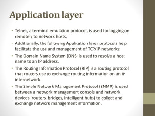 TCP/IP Protocols | PPTX
