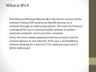 TCP/IP Protocols | PPTX