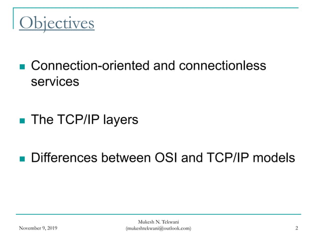 TCP-IP Reference Model | PPSX | Internet | Computing