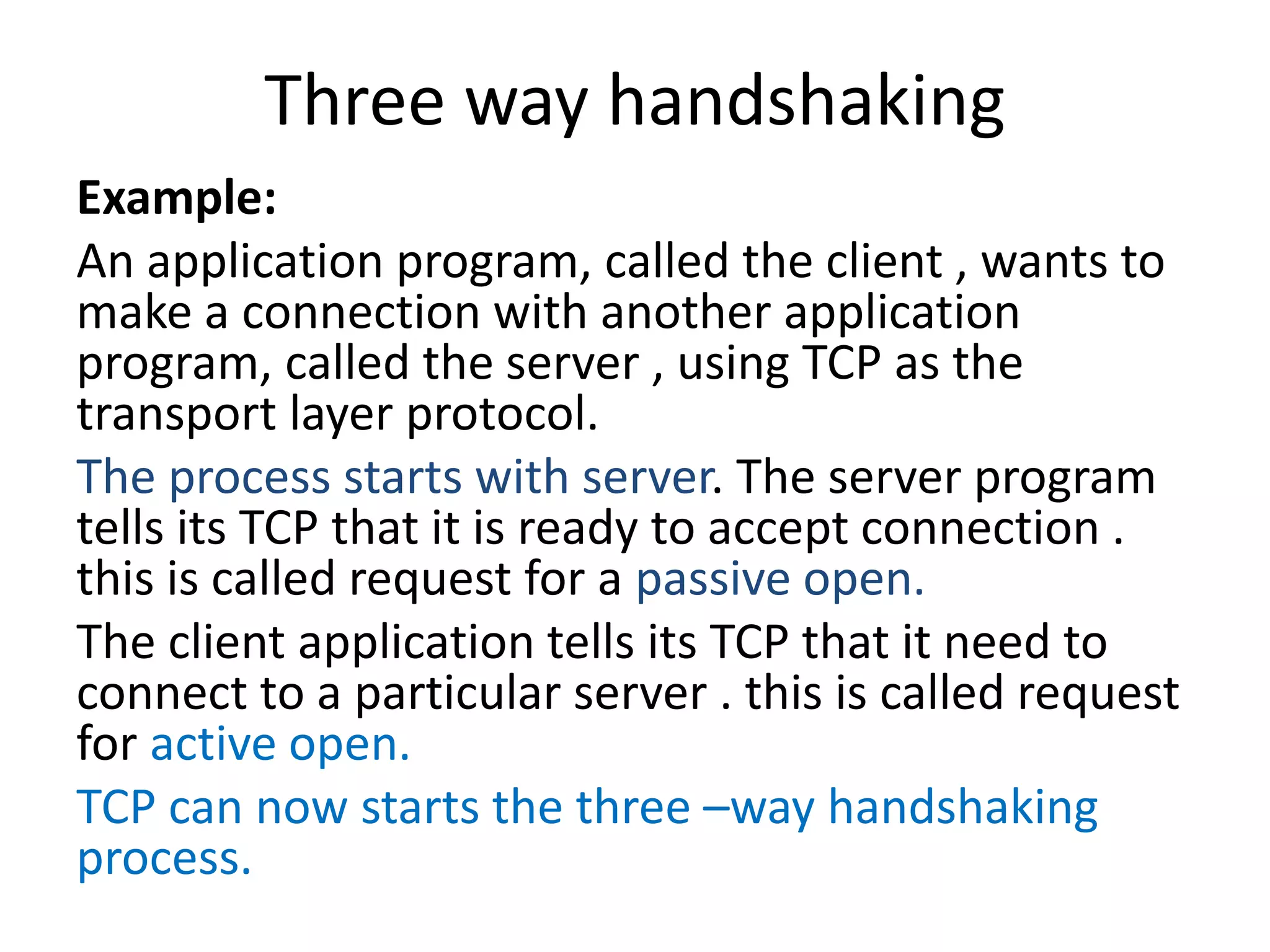 Transport Layer Protocol Pptx Computer Networking Computing