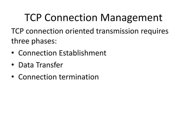 Transport layer protocol | PPTX | Computer Networking | Computing