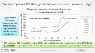 Insights into the performance and configuration of TCP in Automotive Ethernet Networks | PDF