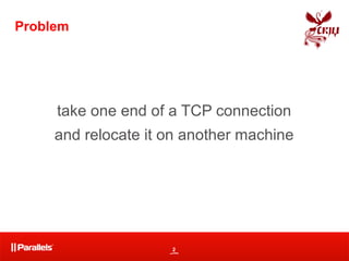 Tcp repair | ODP