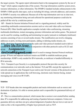 TCP - TCP breaks data into manageable packets and tracks information.pdf