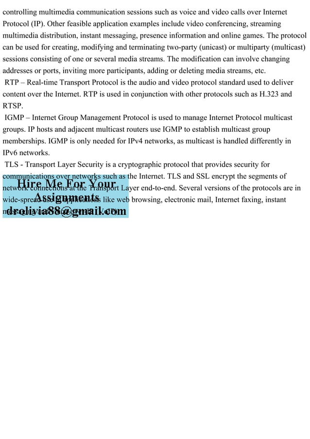 Tcp Tcp Breaks Data Into Manageable Packets And Tracks Informationpdf