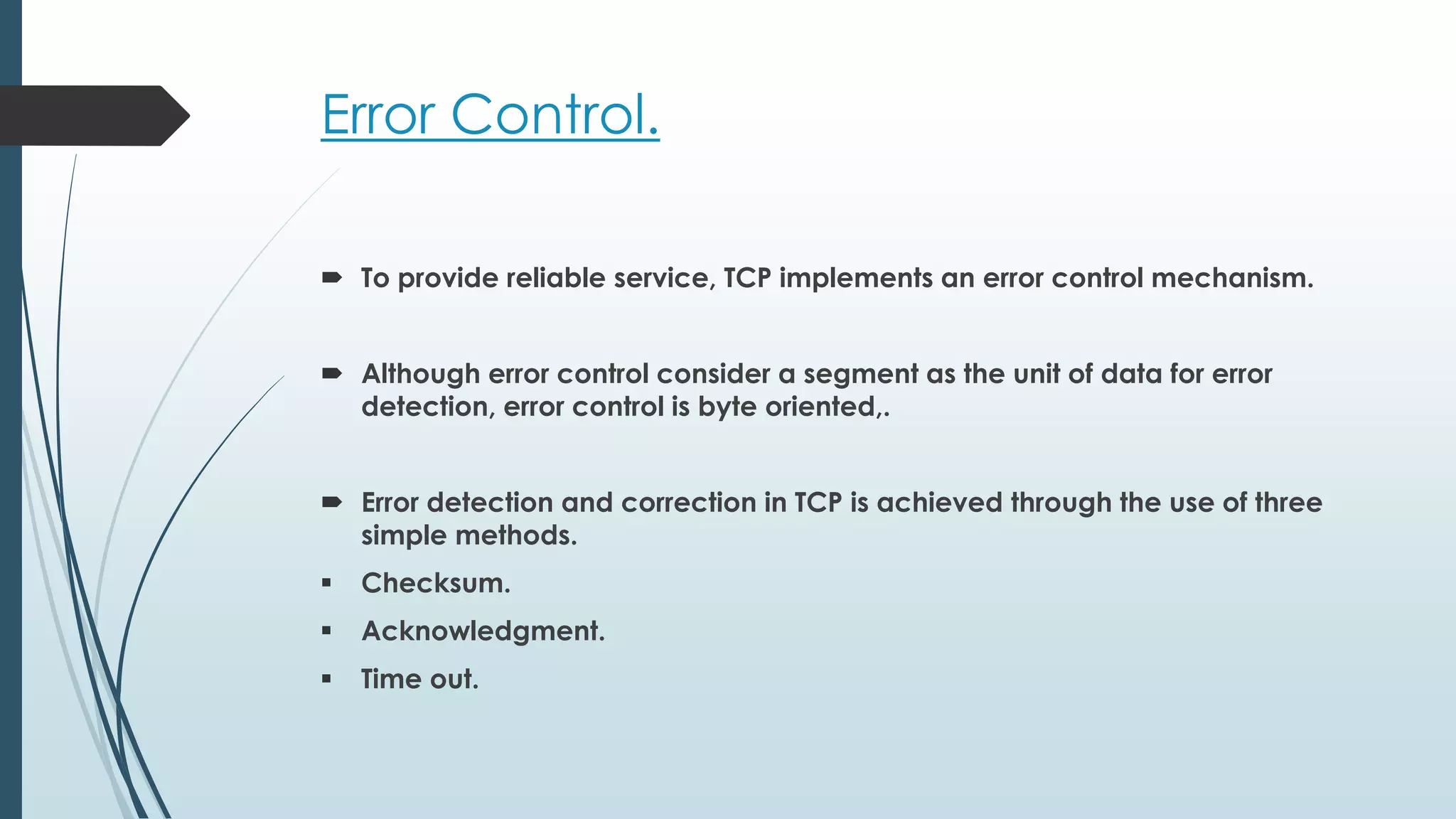 TCP- Transmission Control Protocol | PPTX