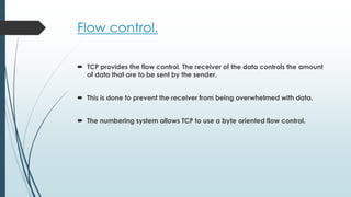 TCP- Transmission Control Protocol | PPTX
