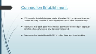 TCP- Transmission Control Protocol | PPTX