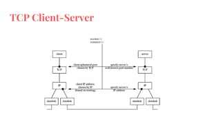 Transmission Control Protocol and User Datagram protocol | PPTX | Internet | Computing