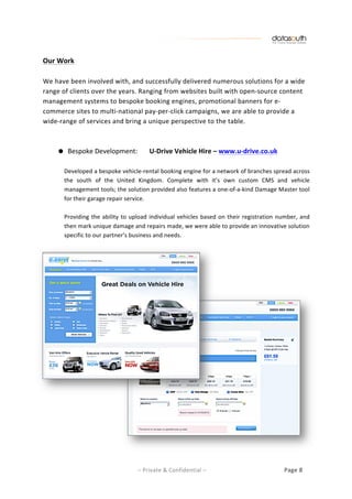 Web Site Development - Project Proposal | PDF