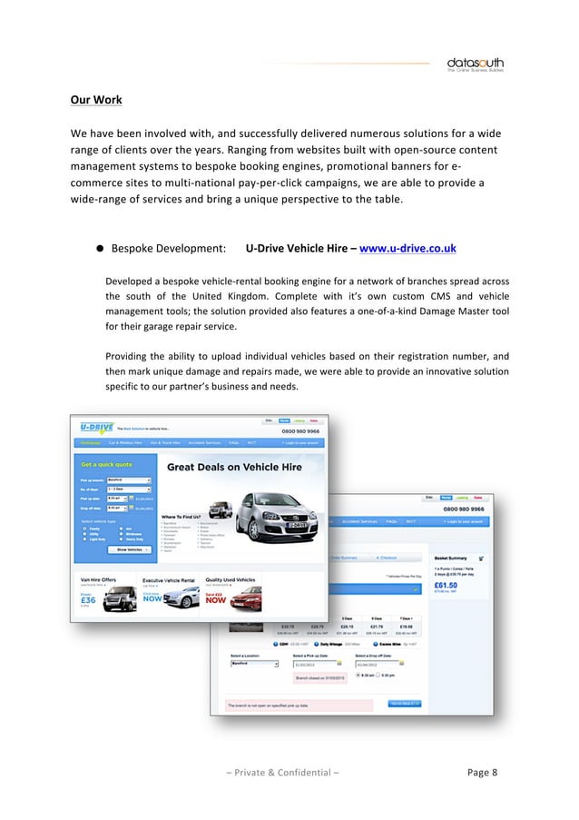 Web Site Development - Project Proposal | PDF