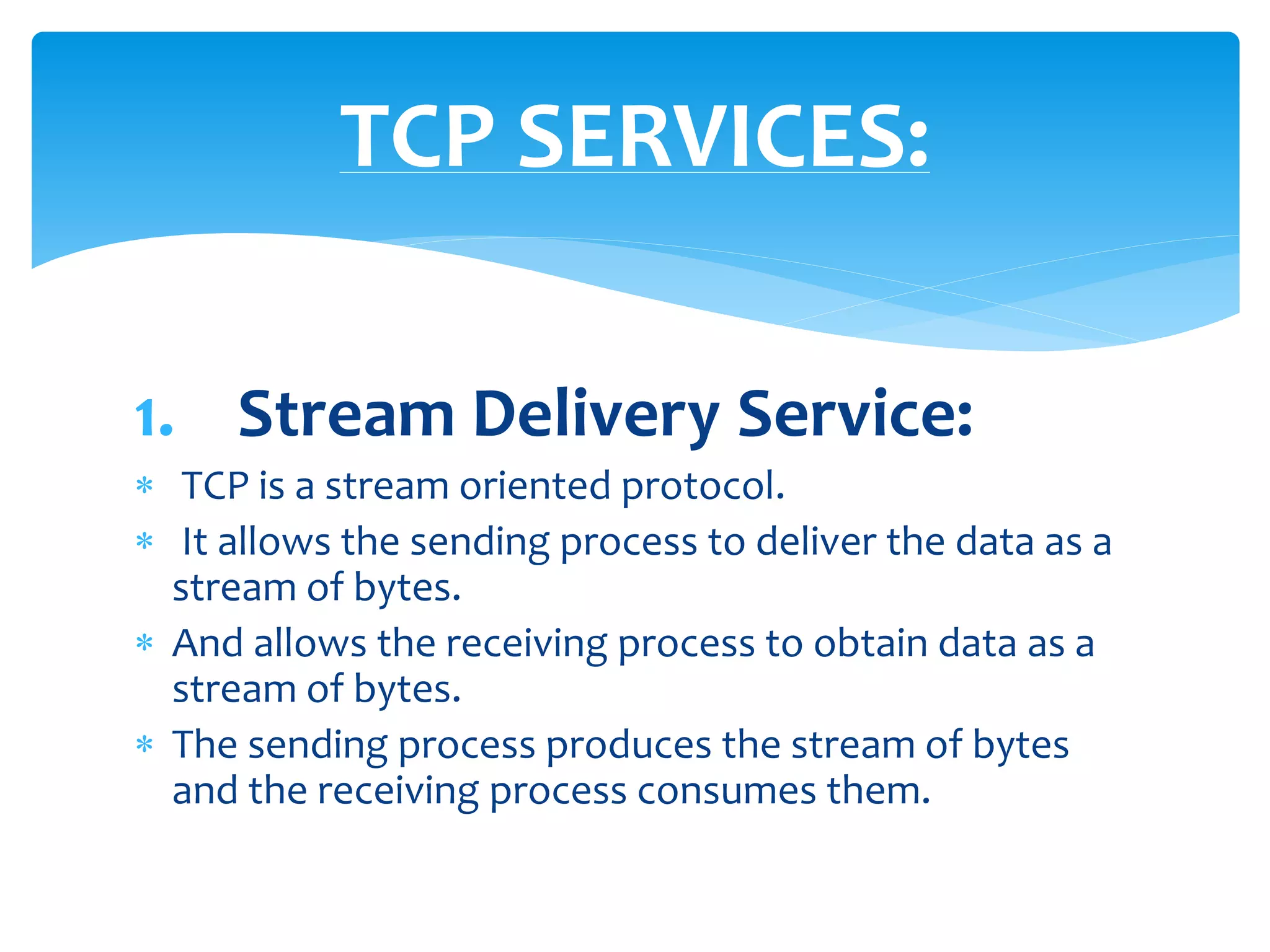 Tcp presentation | PPTX